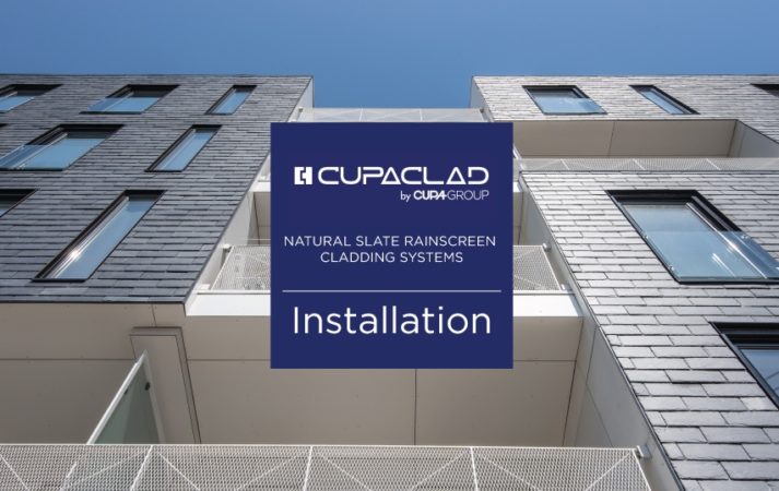 How to install a rainscreen cladding system step by step | Cupa Pizarras
