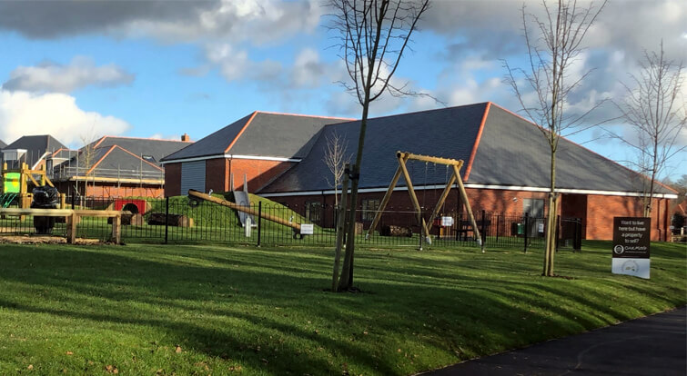 New village hall with CUPA 12 slate in West Sussex | Cupa Pizarras